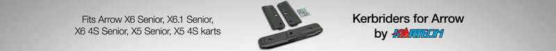 Kartech Kerbrider Front & Side - Arrow X6.2