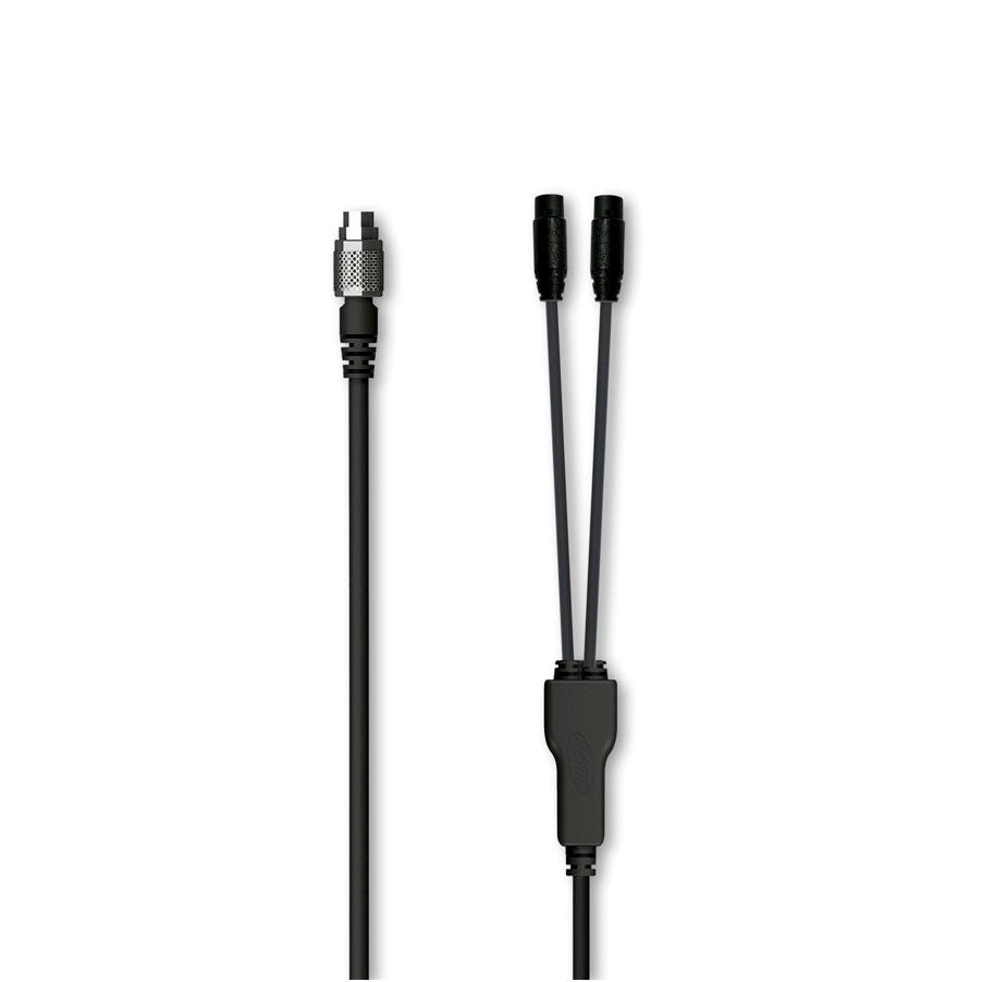 MyChron 2T Extension Cable 2TR | 2 x Black Round Connectors